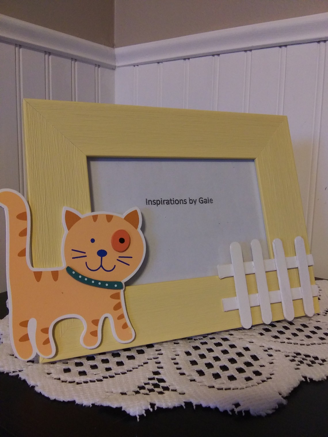 Kitten Picture Frame - Etsy