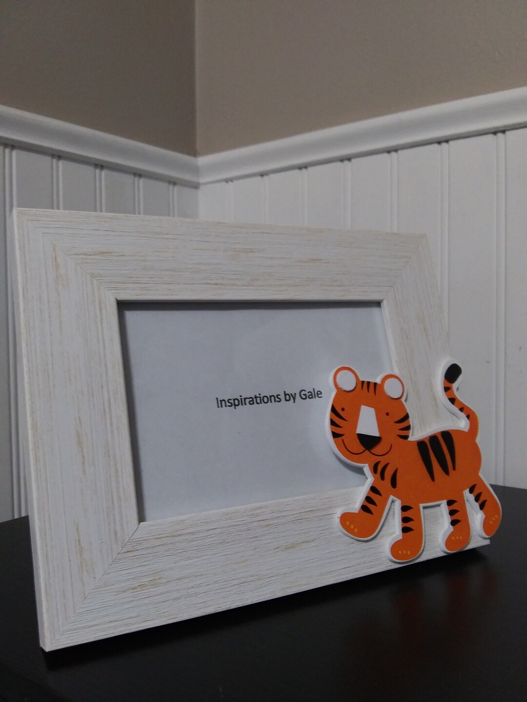 Tiger Picture Frame - Etsy