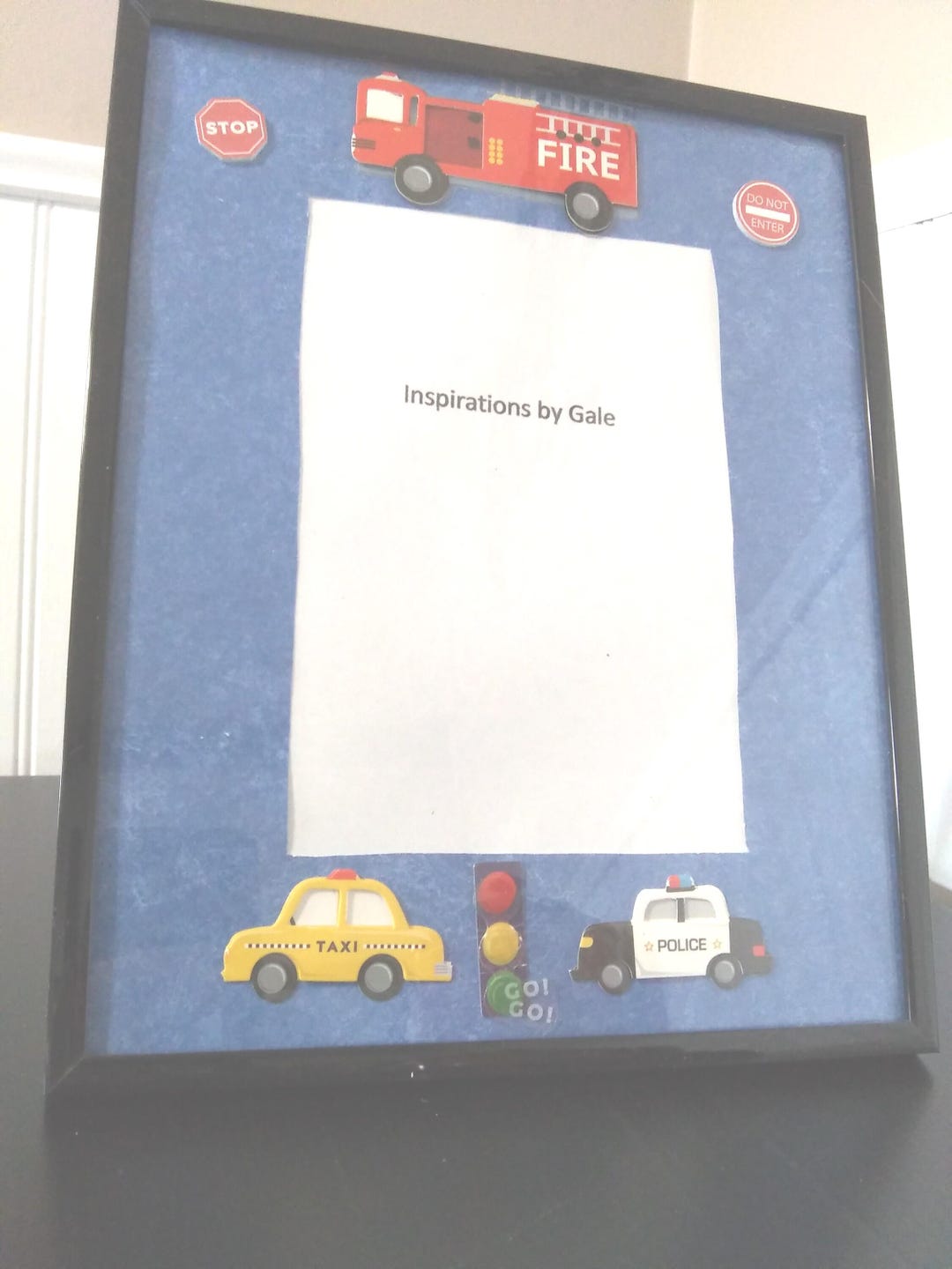 Transportation Picture Frame - Etsy