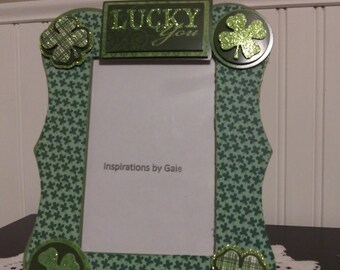 Shamrock Picture Frame - Etsy