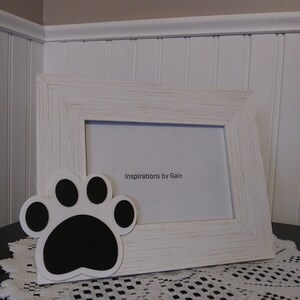 Paw Print Picture Frame - Etsy