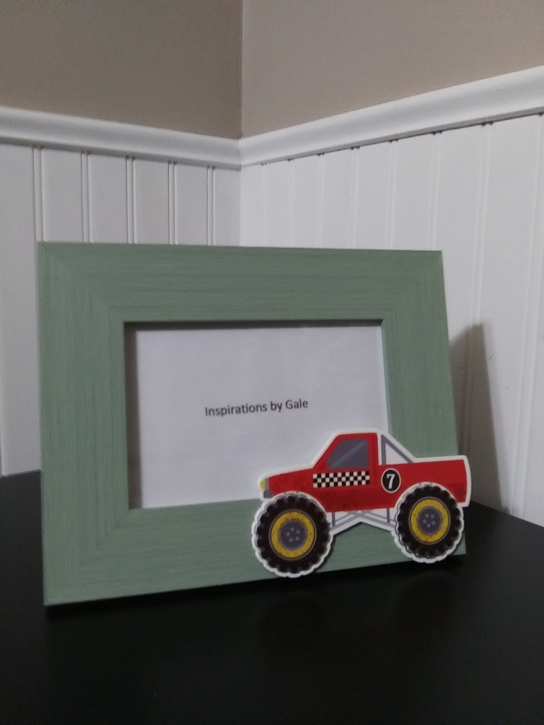 Monster Truck Picture Frame - Etsy