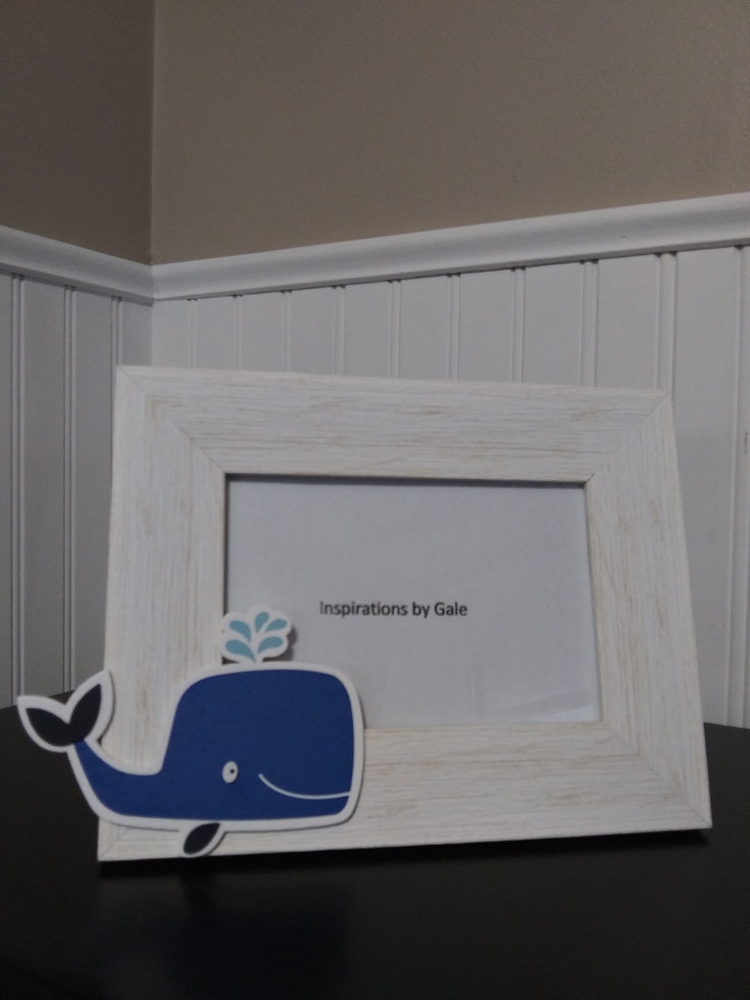 Blue Whale Picture Frame - Etsy
