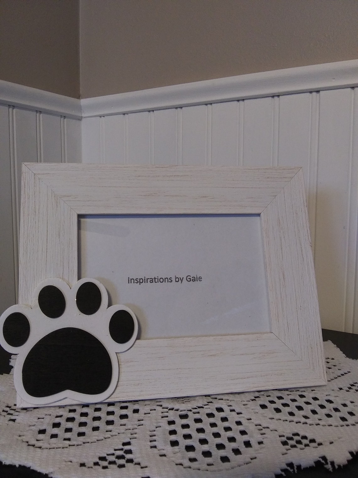 Paw Print Picture Frame - Etsy