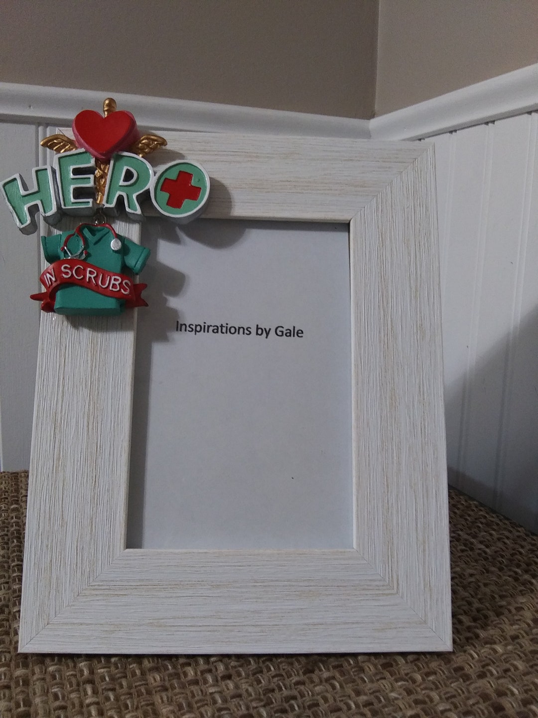 Hero in Scrubs Picture Frame - Etsy