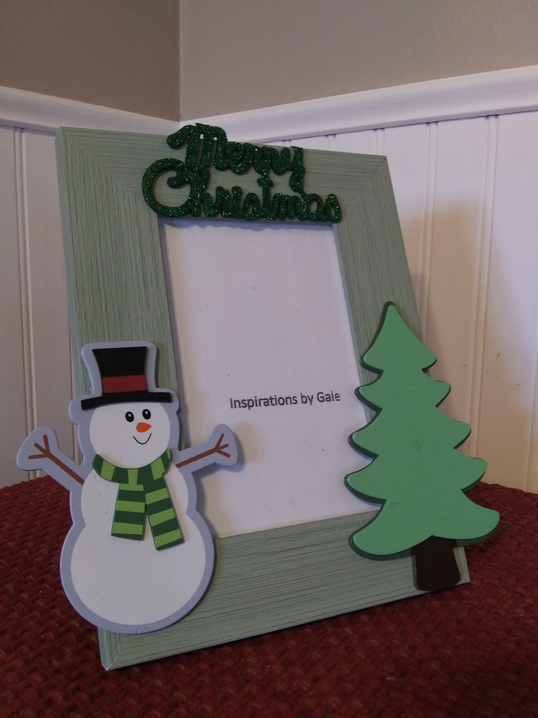 Snowman Picture Frame - Etsy