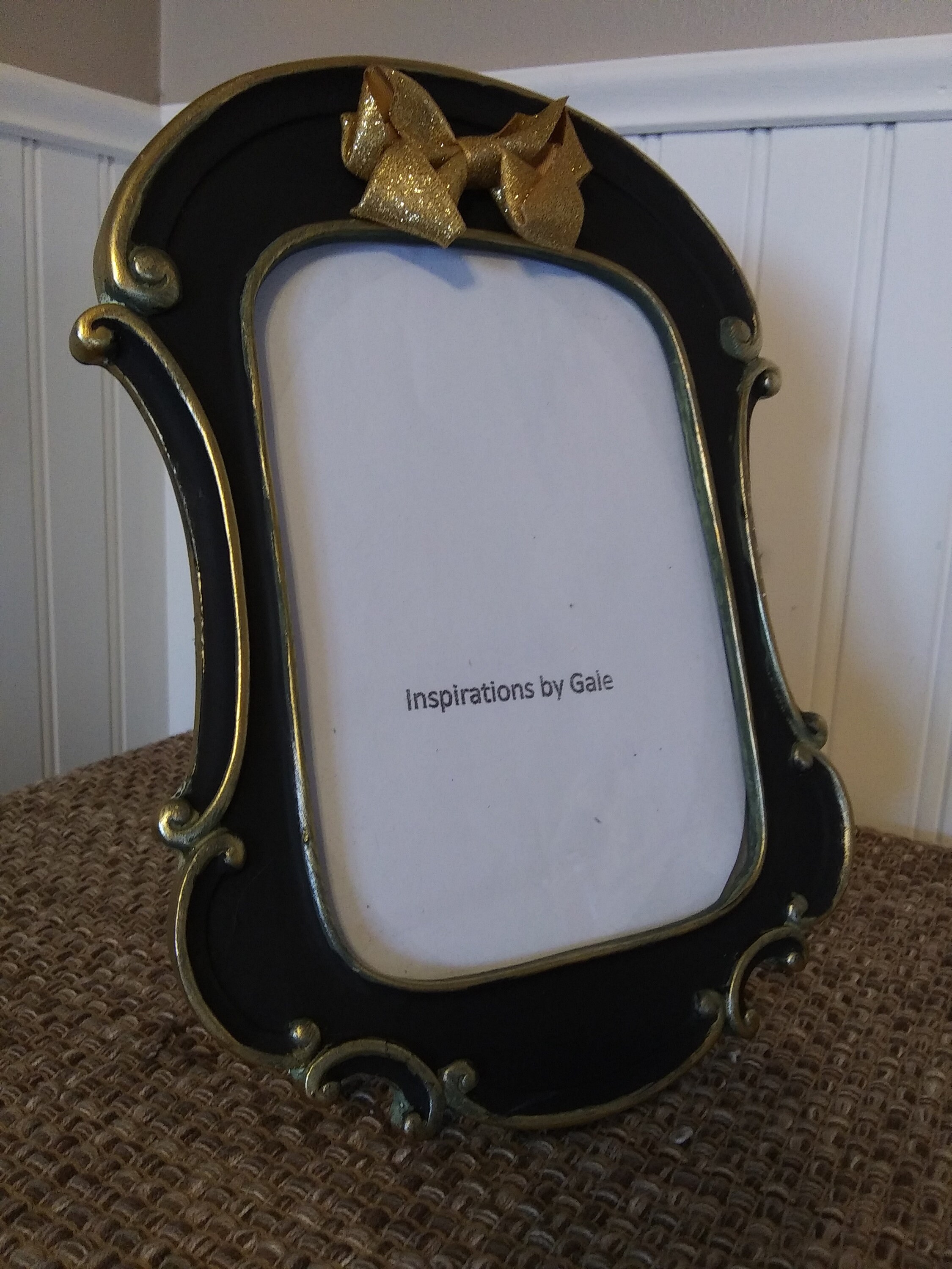 Black Scroll Picture Frame | Etsy