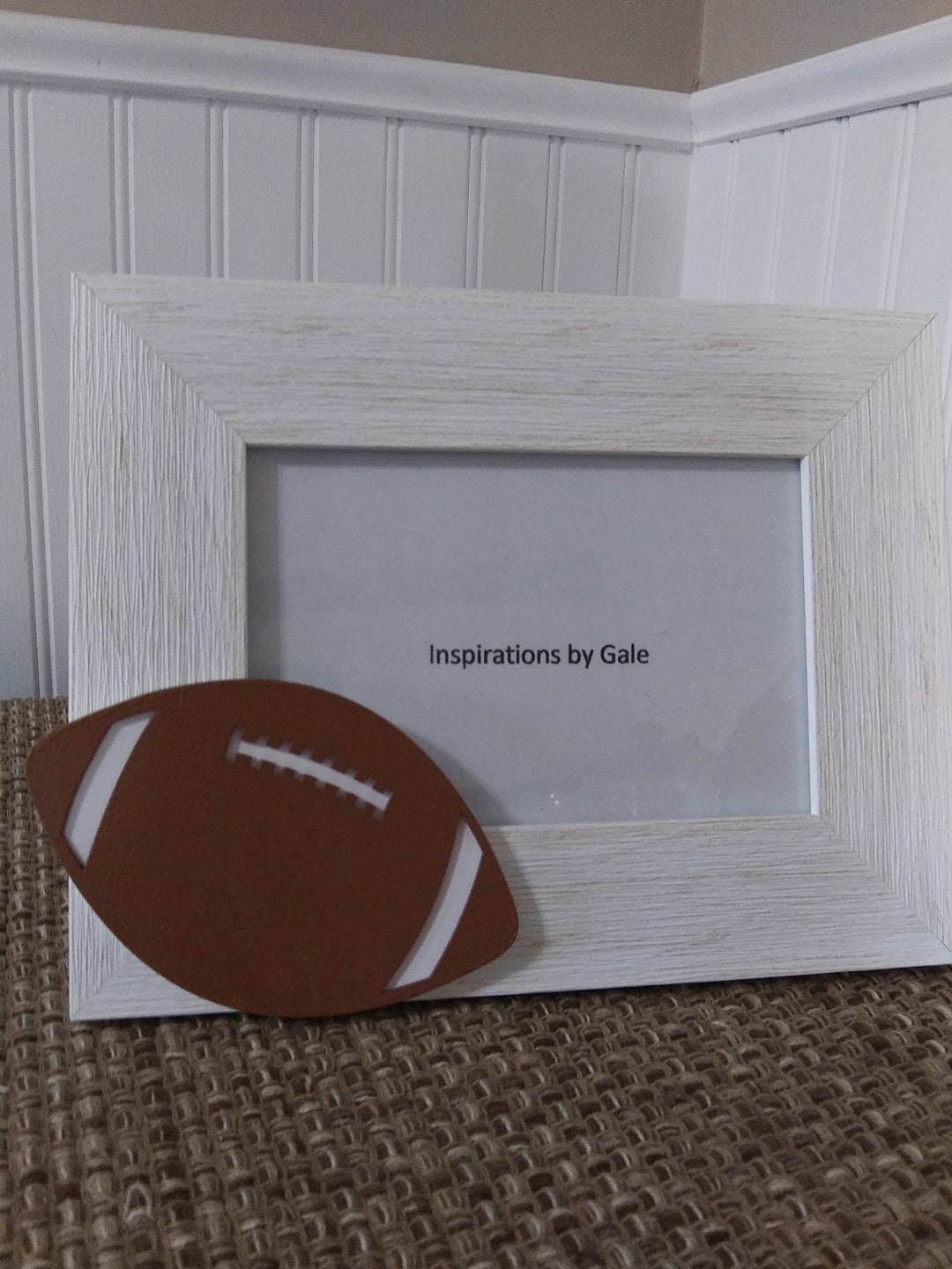 Football Picture Frame - Etsy