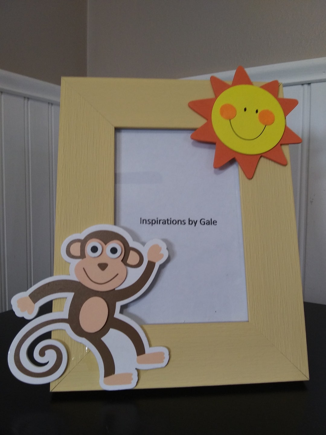Monkey Picture Frame - Etsy