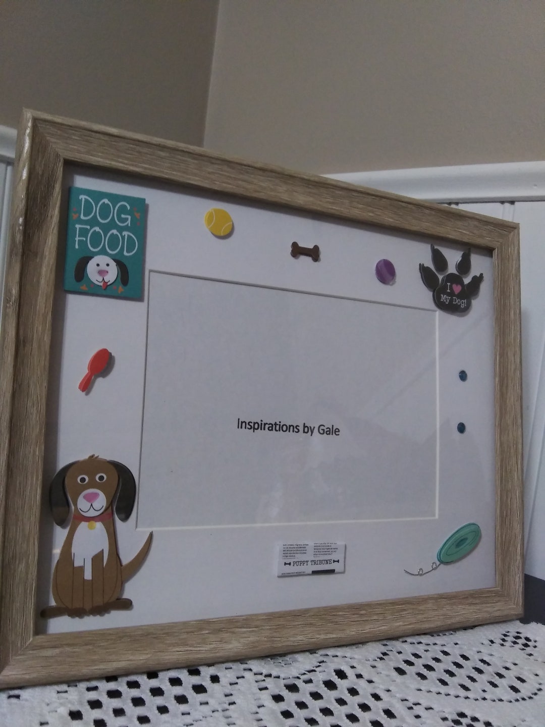 Playful Puppy Picture Frame - Etsy