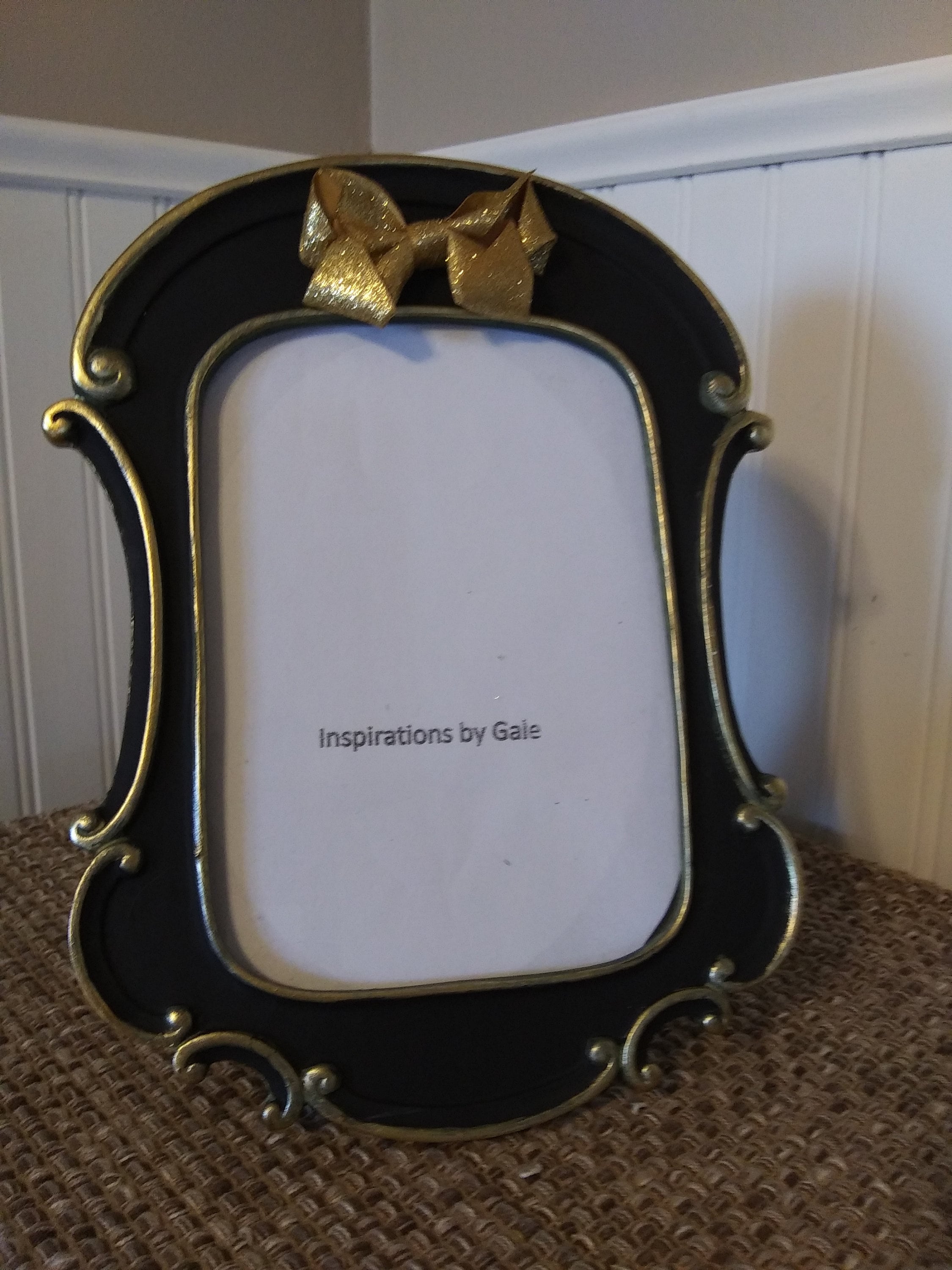 Black Scroll Picture Frame | Etsy