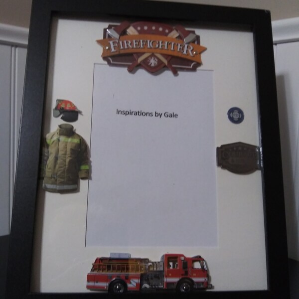 Firefighter Frame - Etsy