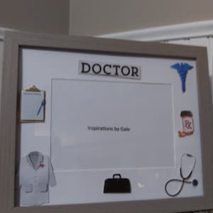 Doctor Appreciation Picture Frame - Etsy