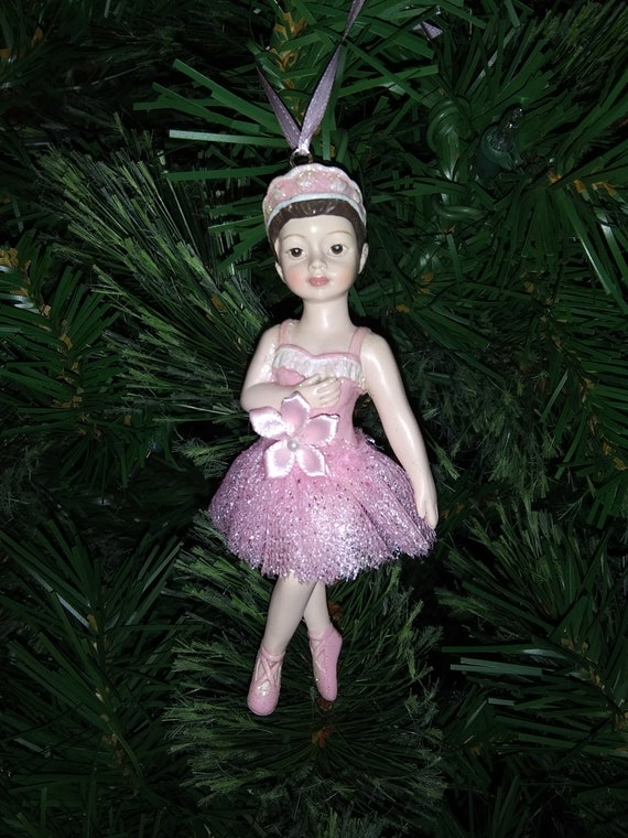 Little Girl Ballerina Ornament | Etsy