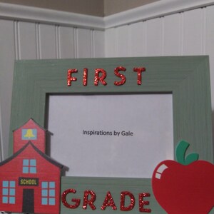 First Grade Picture Frame - Etsy