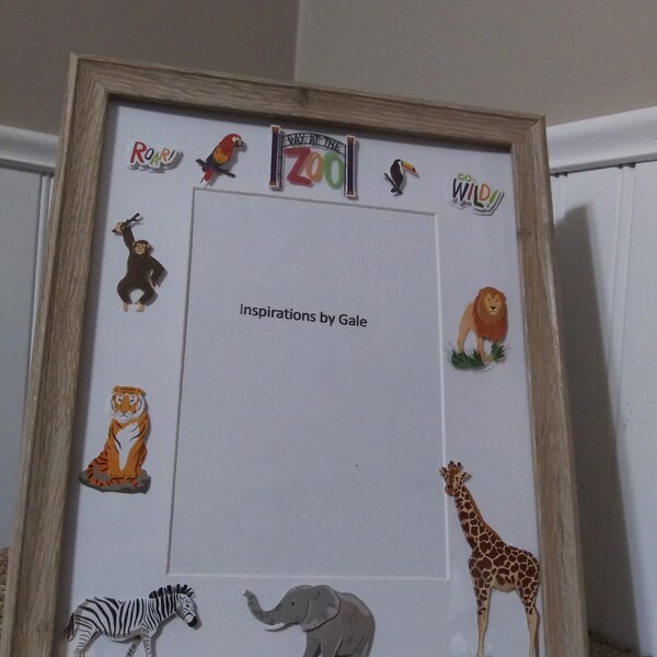 Monkey Picture Frame - Etsy
