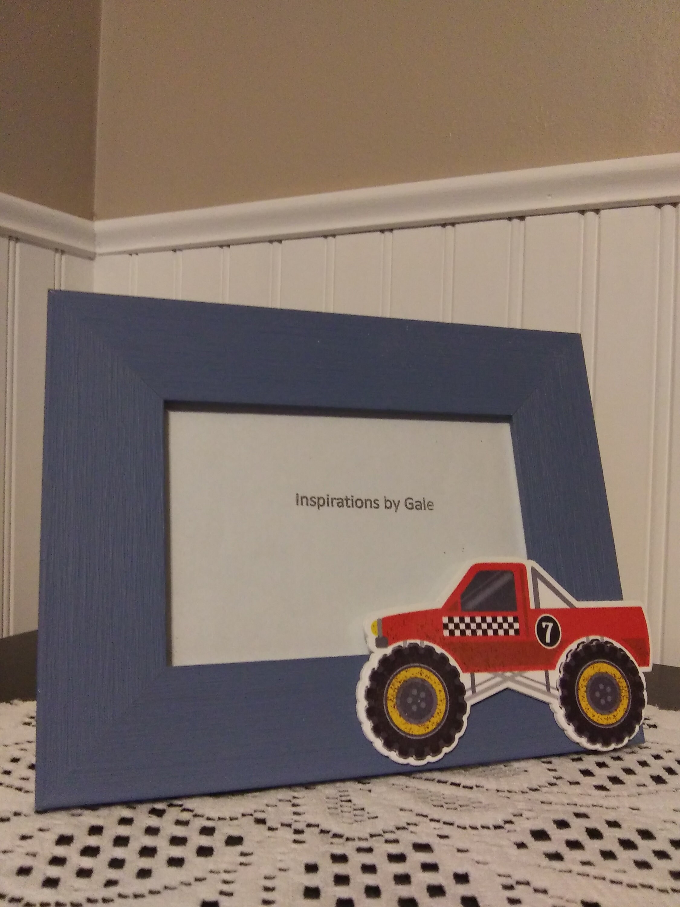 Monster Truck Picture Frame | Etsy