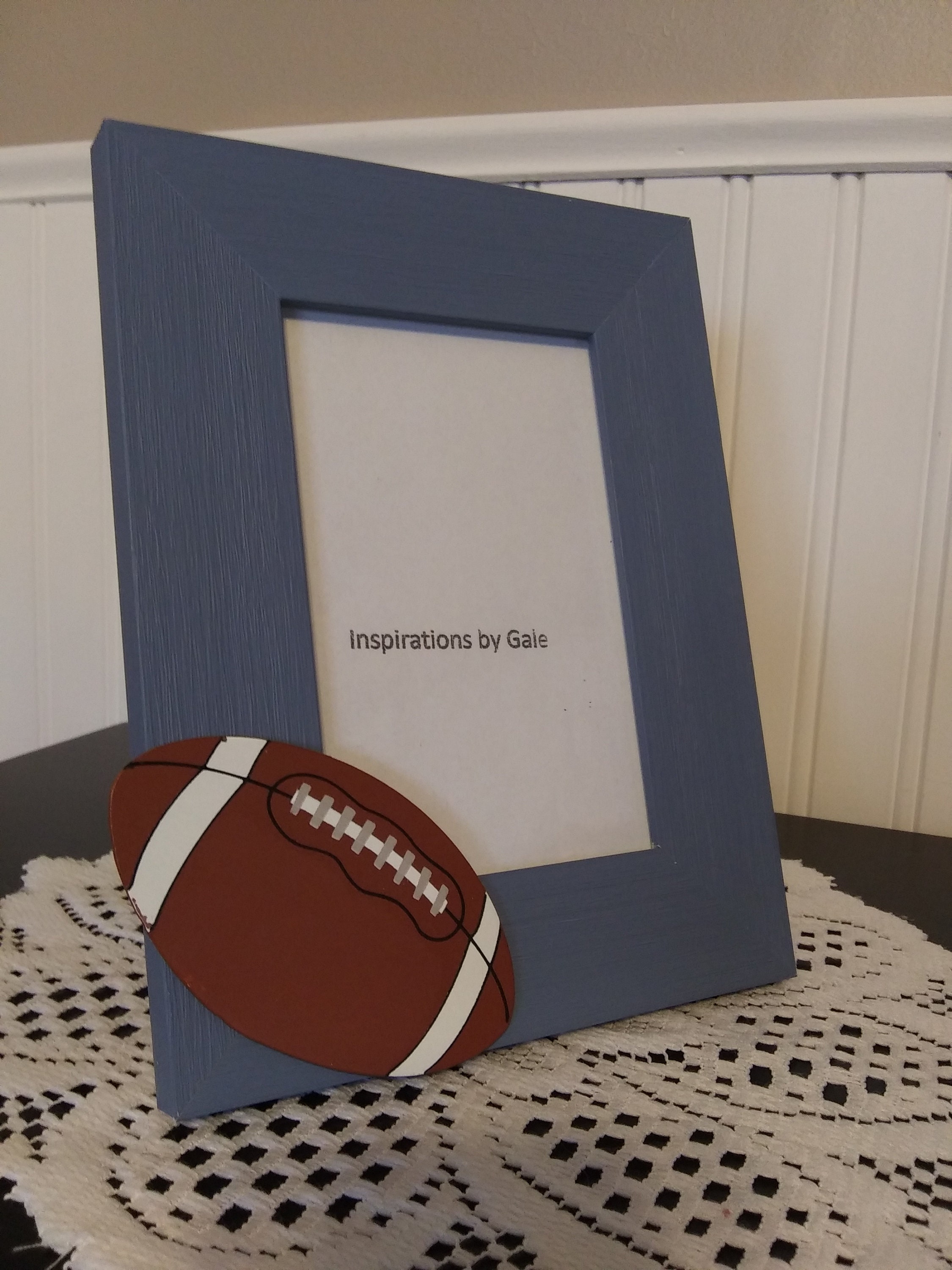Football Picture Frame | Etsy