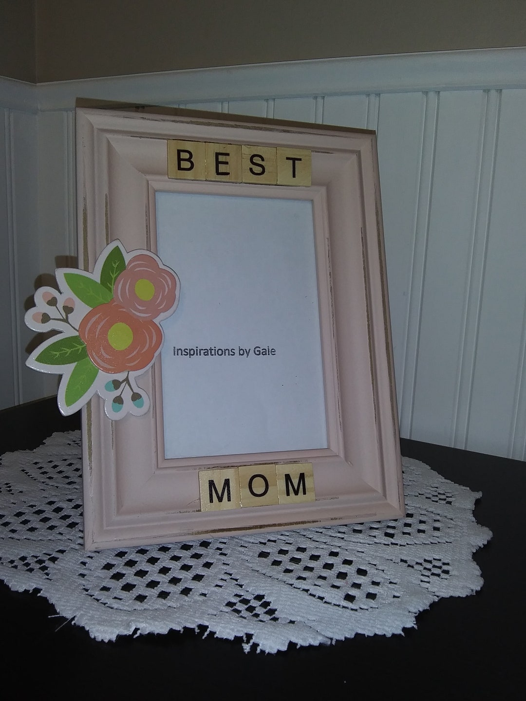 Best Mom Picture Frame - Etsy