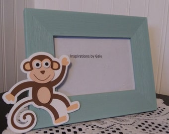 Monkey Picture Frame - Etsy