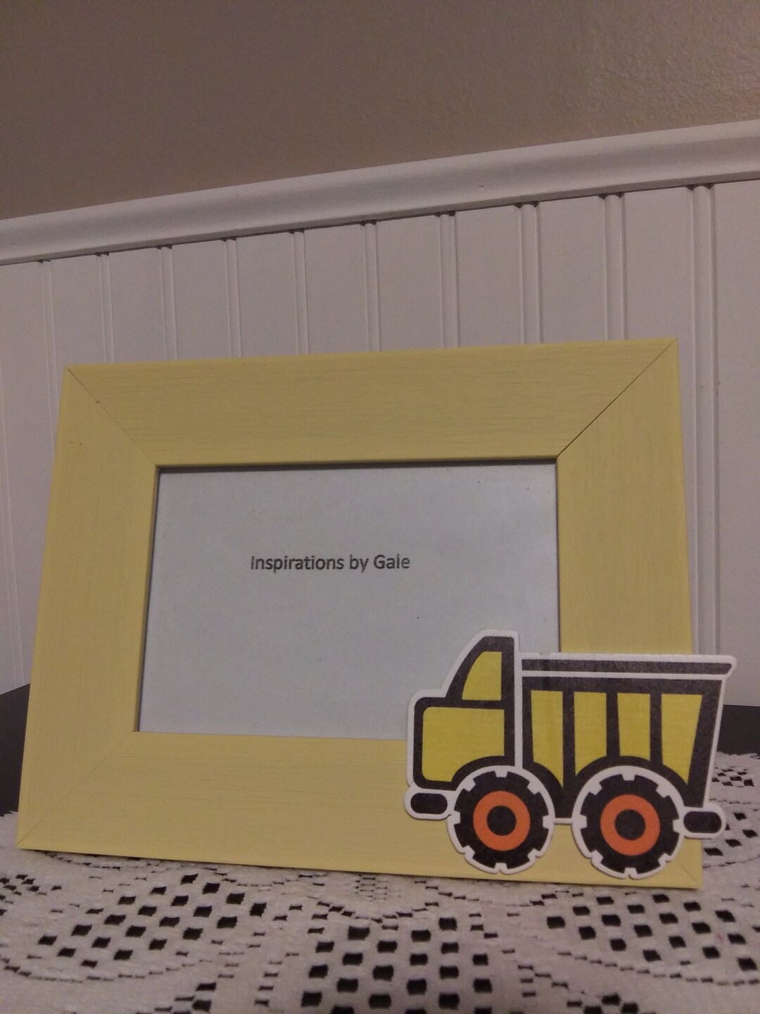 Dump Truck Picture Frame - Etsy