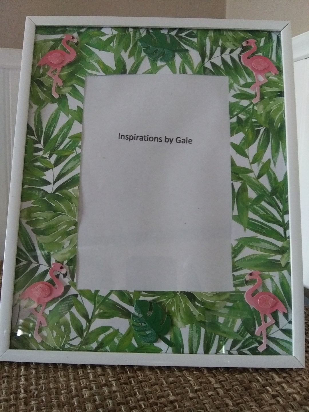 Flamingo Picture Frame - Etsy