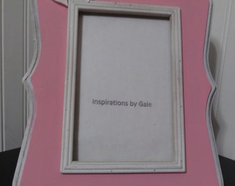 4x6 Pink and White Picture Frame Made From LEGO® Elements - Etsy