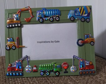 Construction Themed Picture Frame - Etsy