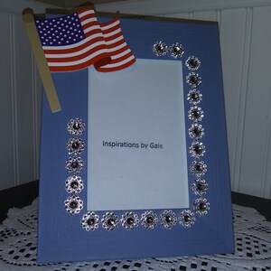 American Flag Picture Frame - Etsy