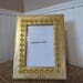 Gold Beaded Picture Frame - Etsy