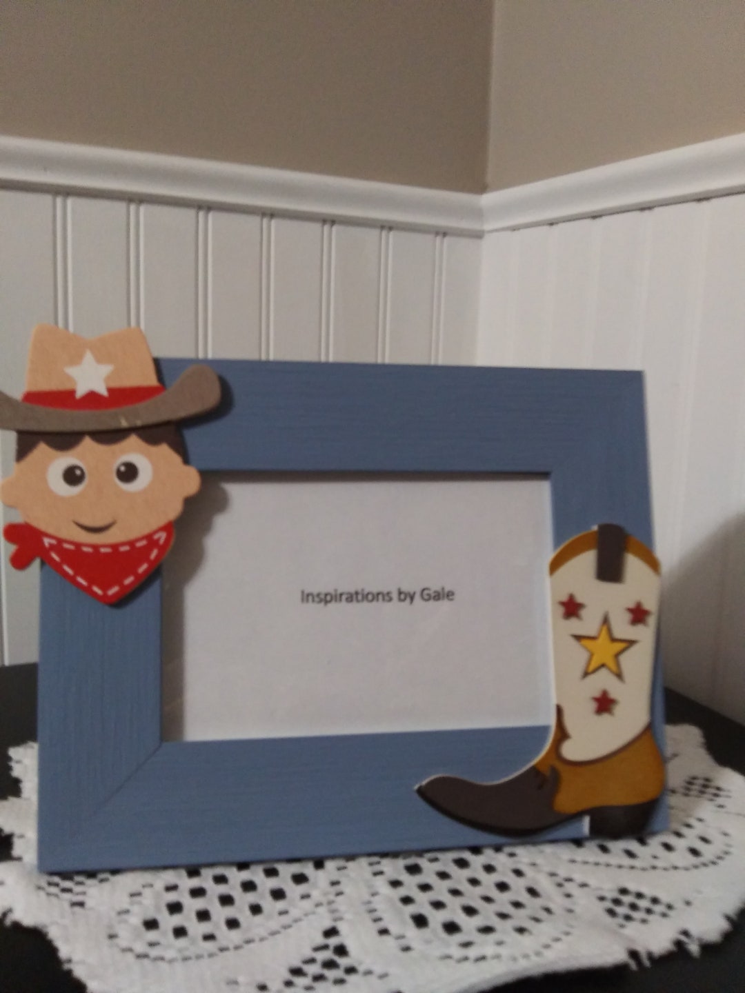 I Wanna Be a Real Cowboy Picture Frame - Etsy