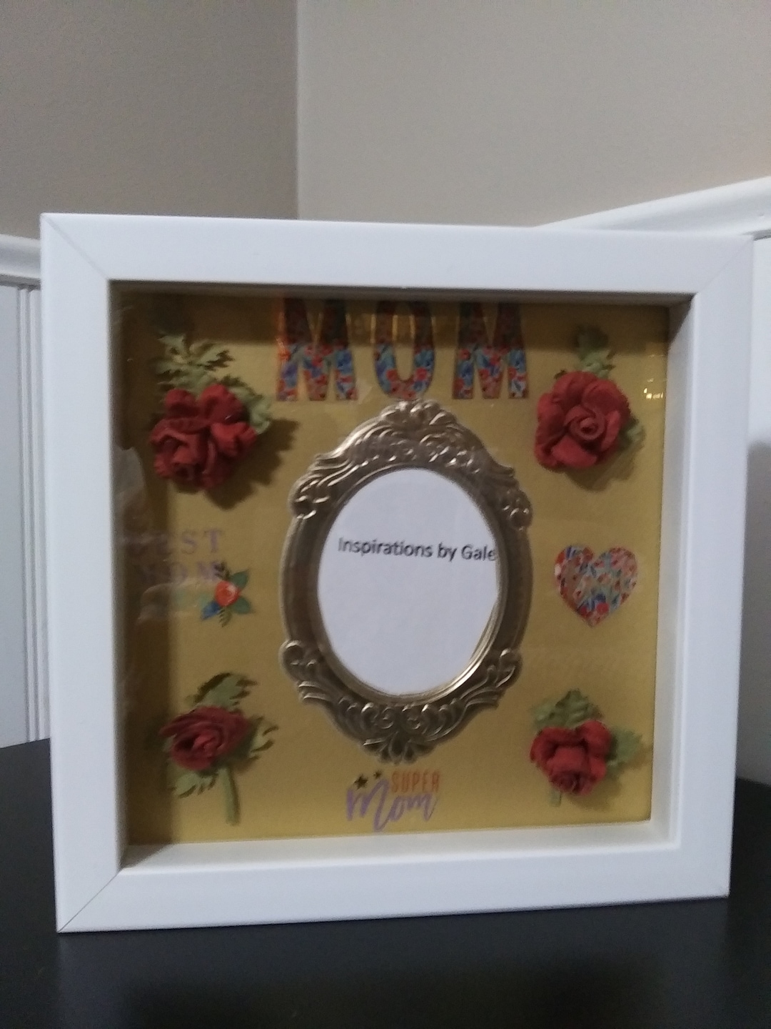 Mom Shadow Box Picture Frame - Etsy