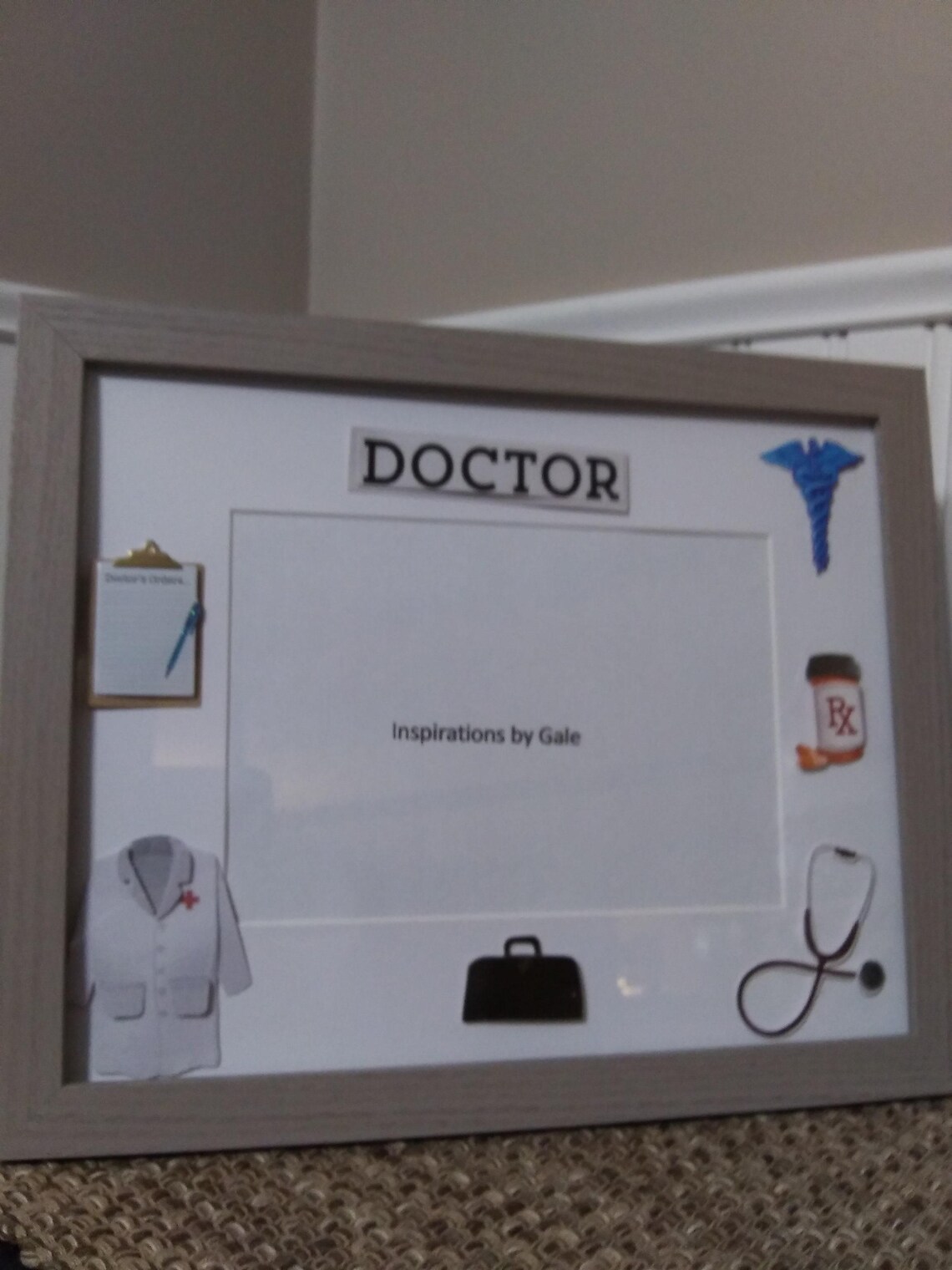 Doctor Appreciation Picture Frame - Etsy