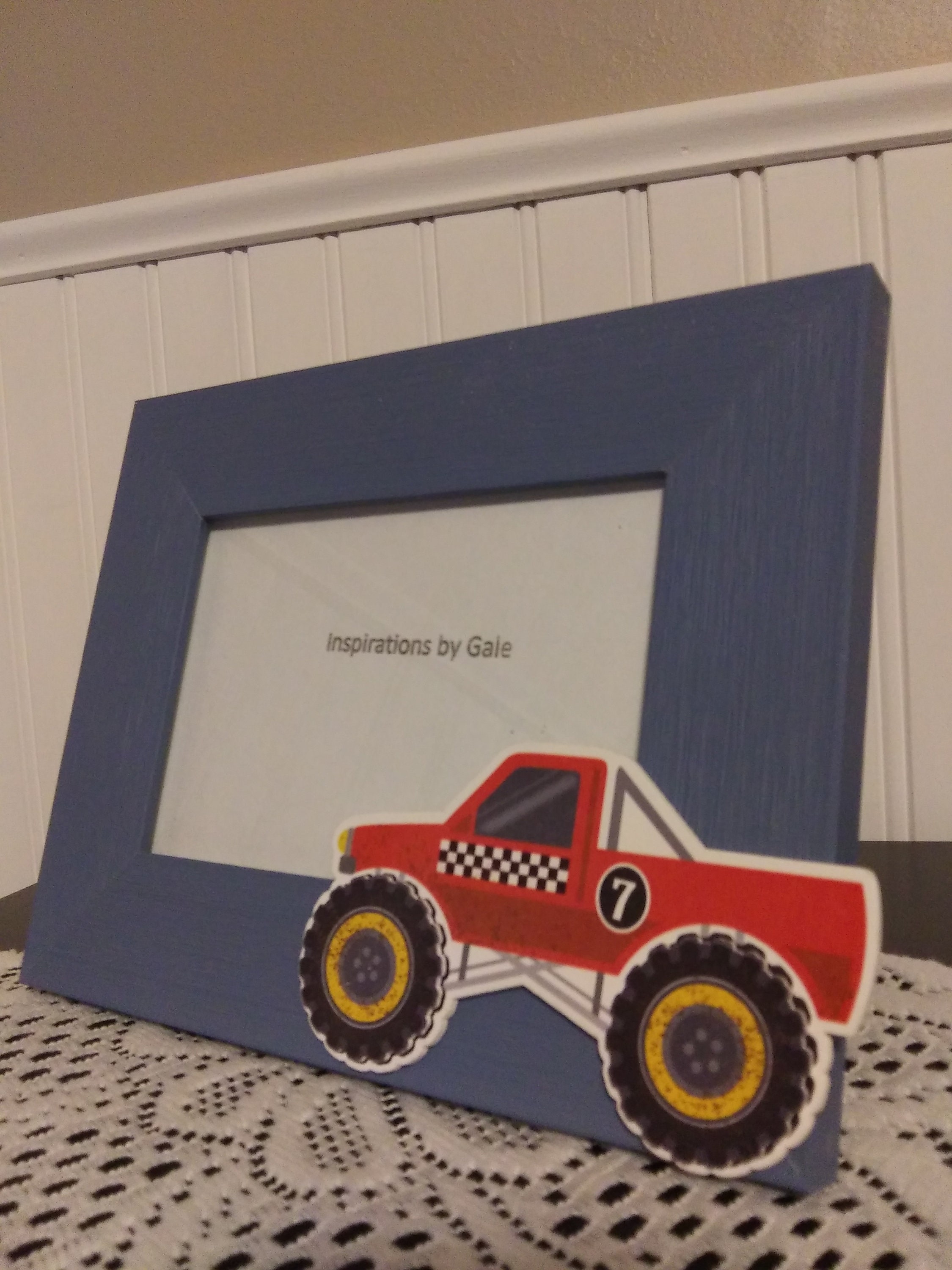 Monster Truck Picture Frame | Etsy