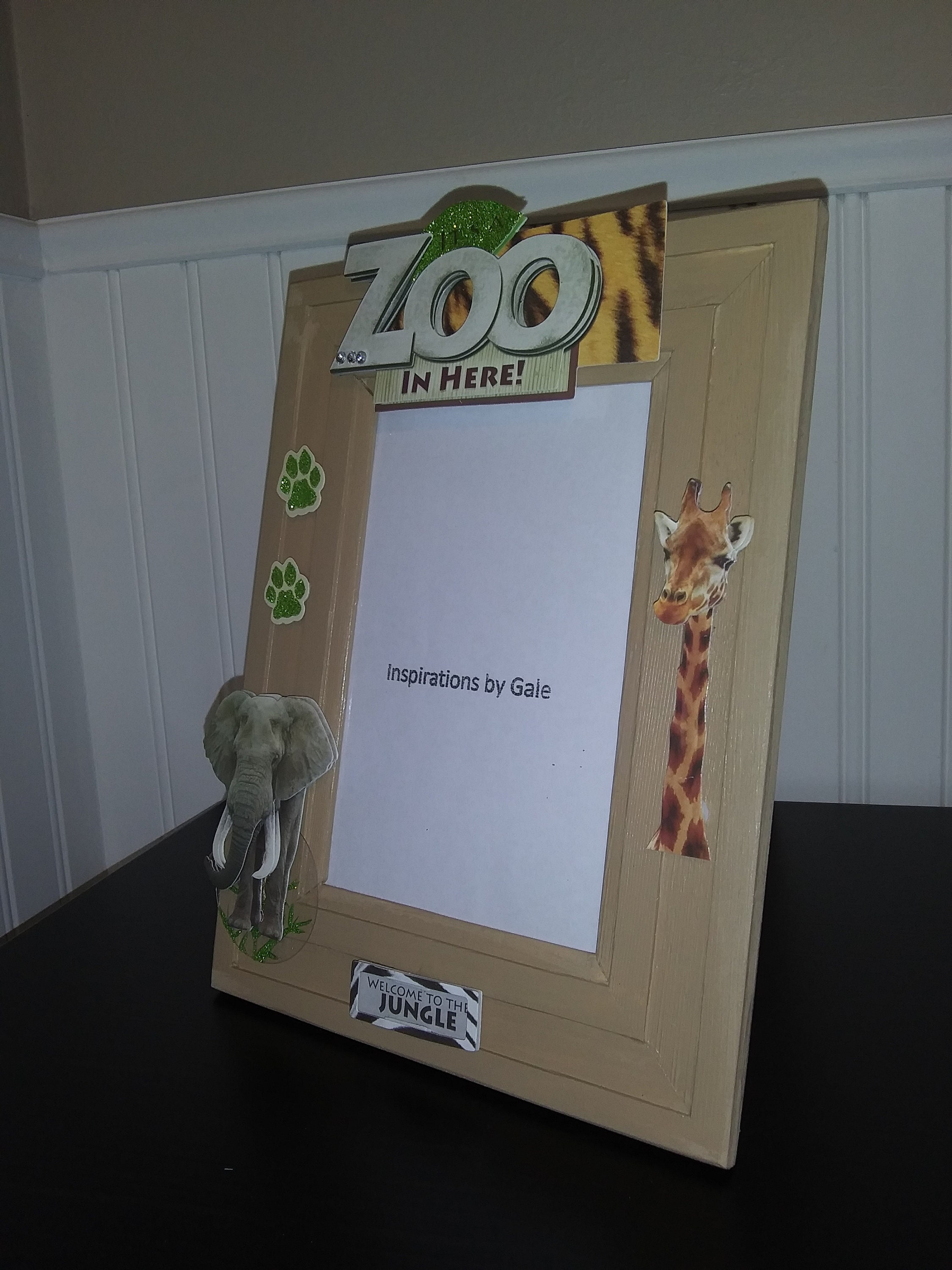 Zoo Picture frame | Etsy