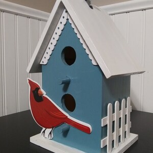 Red Cardinal Bird Birdhouse - Etsy