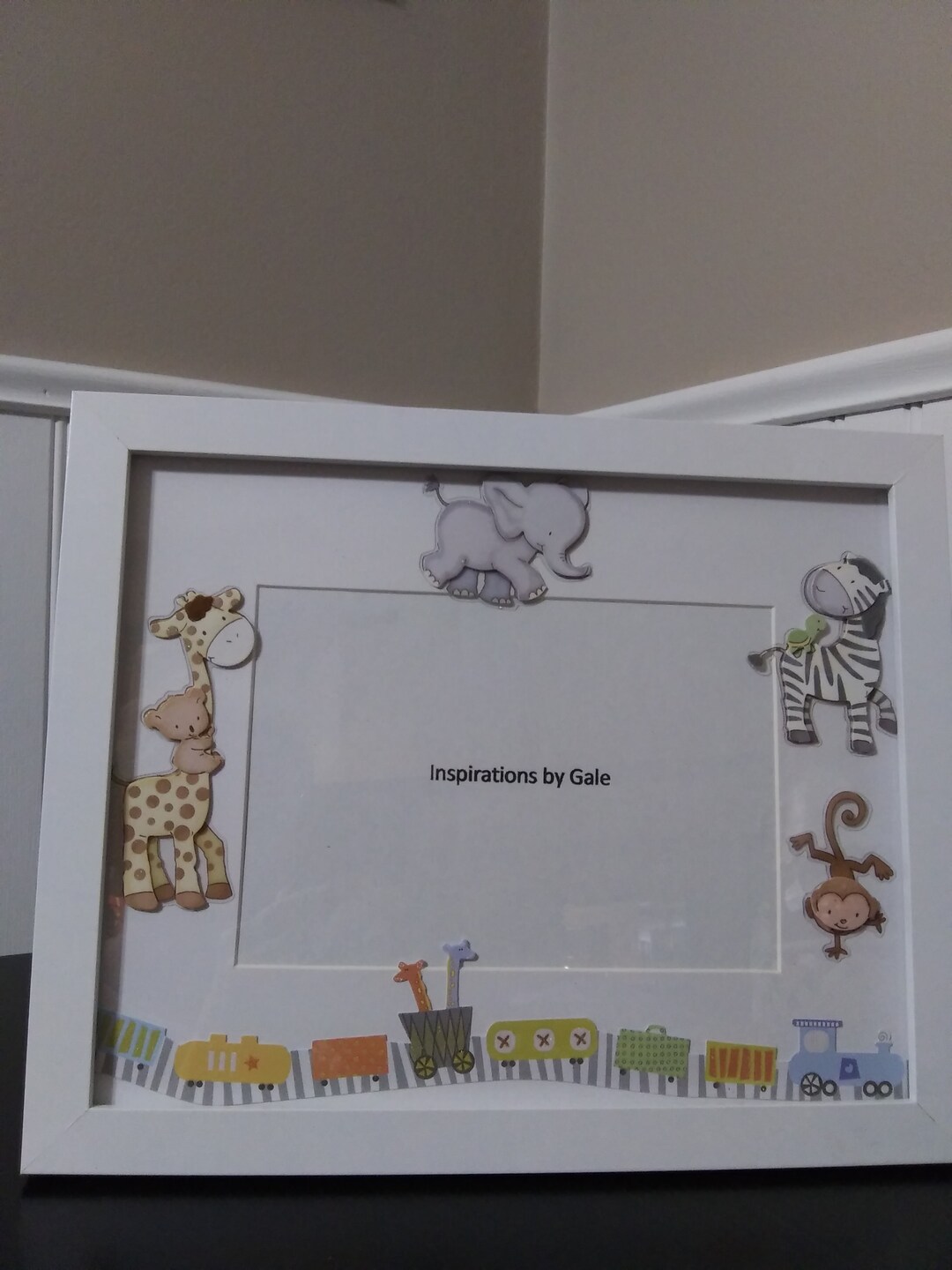 Baby Zoo Animals Picture Frame - Etsy