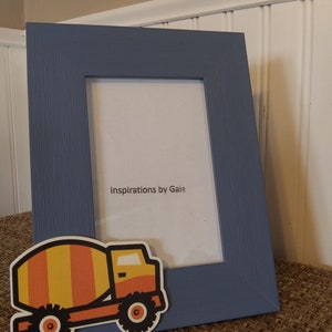 Cement Truck Picture Frame - Etsy
