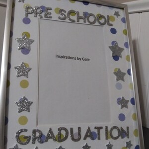 Preschool Graduation Picture Frame - Etsy