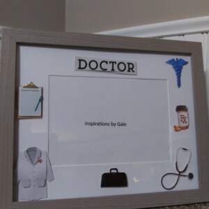 Doctor Appreciation Picture Frame - Etsy