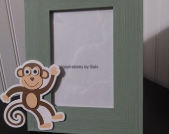 Monkey Picture Frame - Etsy