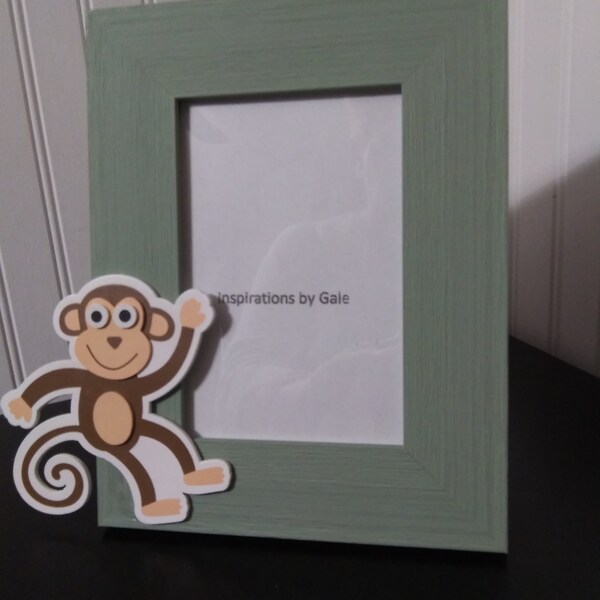 Monkey Picture Frame - Etsy