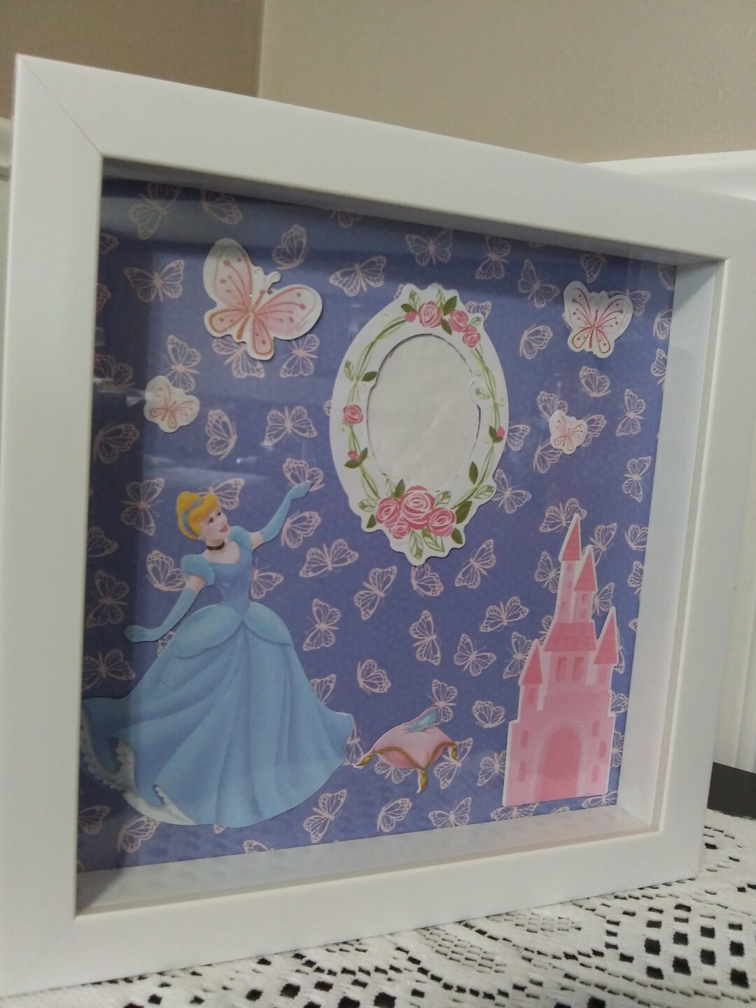 Cinderella Shadow Box Picture Frame - Etsy