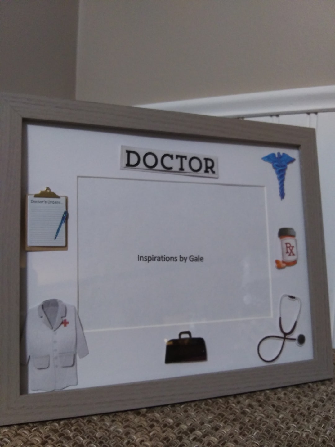 Doctor Appreciation Picture Frame - Etsy