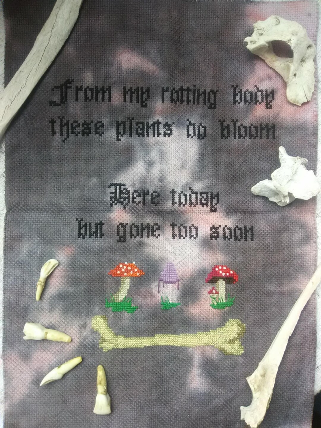 Rotting Body Goth Cross Stitch Pattern - Etsy