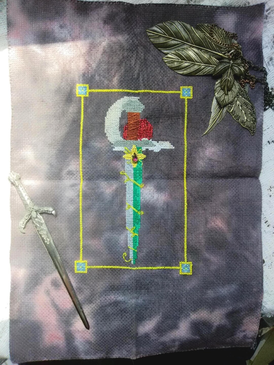 Fantasy Sword Cross Stitch Pattern - Etsy