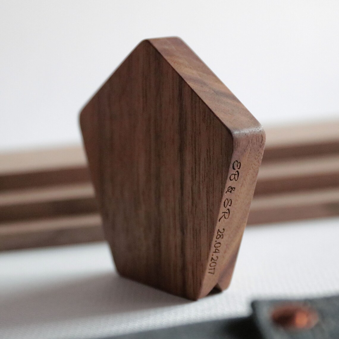 Thin Rotating Engagement Ring Box Ring Box Anniversary Gift - Etsy