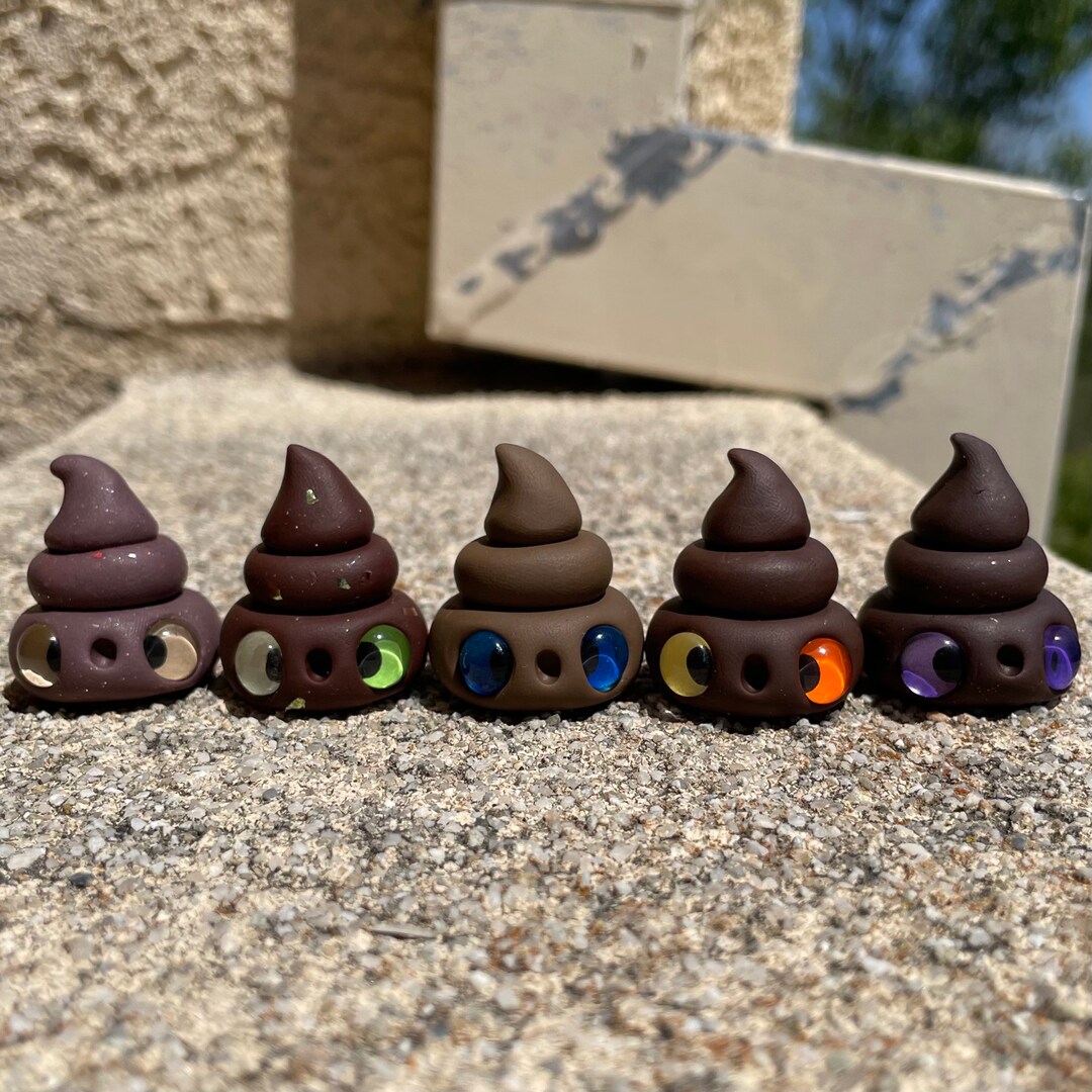 Poop Pals Orginal Sculpture One of a Kind Ooak Handmade - Etsy