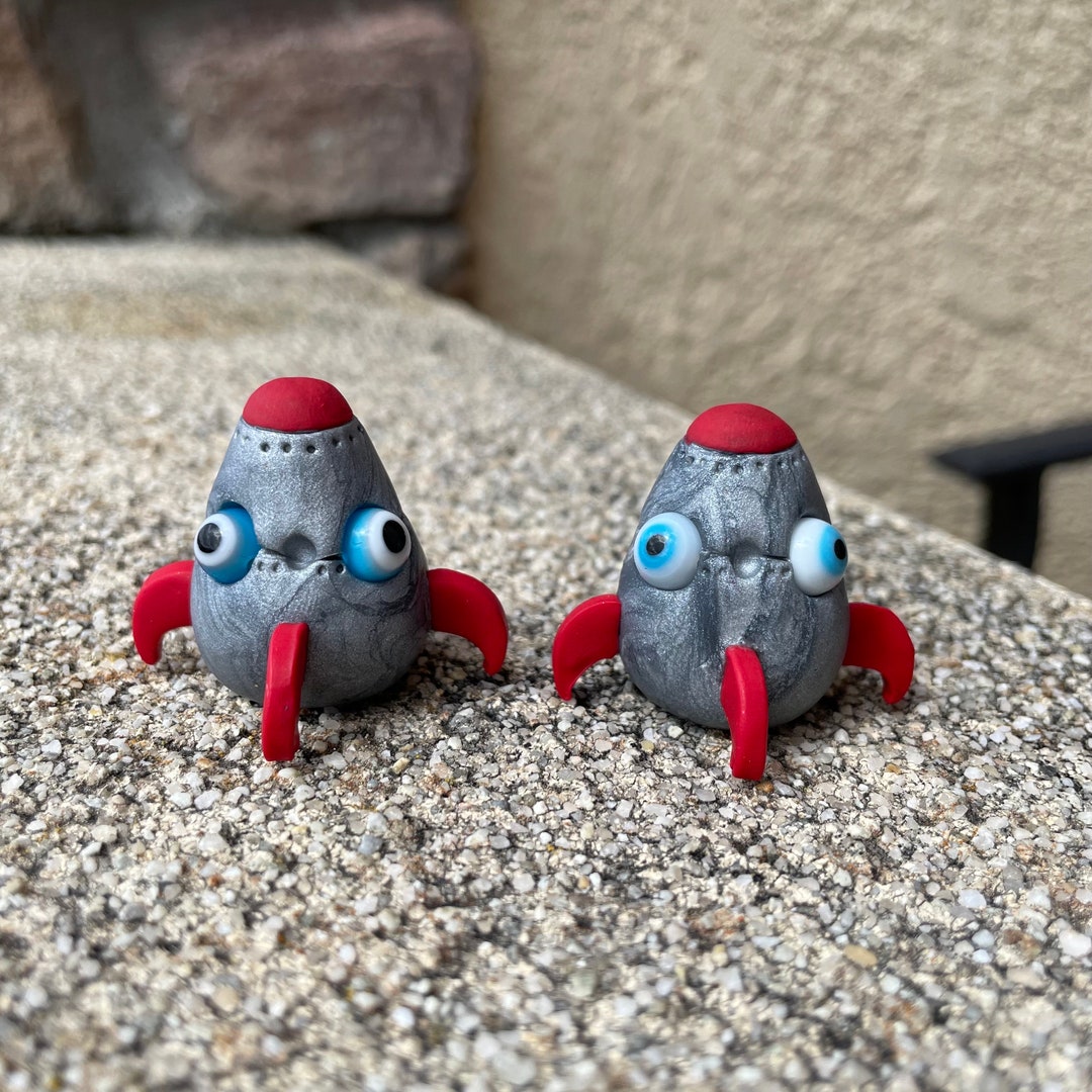 Space Ship Pal, Rocket Ship, Unique Gift, Desk Decor , Cute, Handmade ...