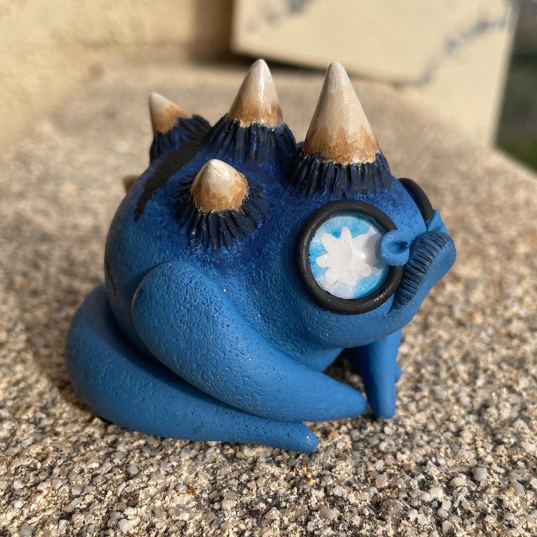 Bluey the Brumble Orginal Sculpture One of a Kind Ooak - Etsy